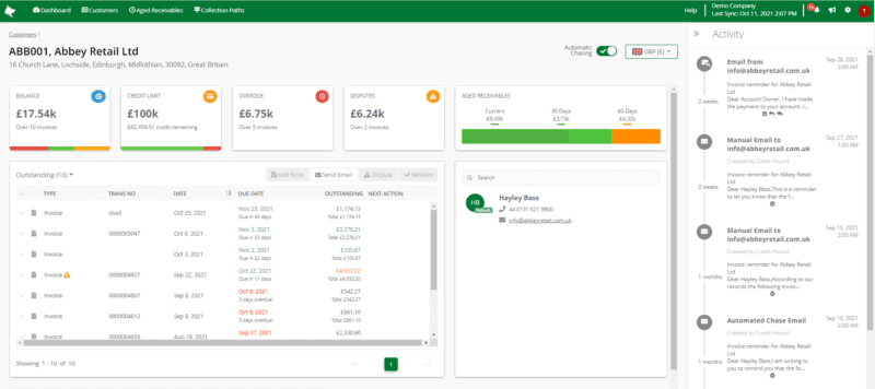 Automated Credit Control Software | Credit Hound Cloud Automated Credit Control Software | Credit Hound Cloud
