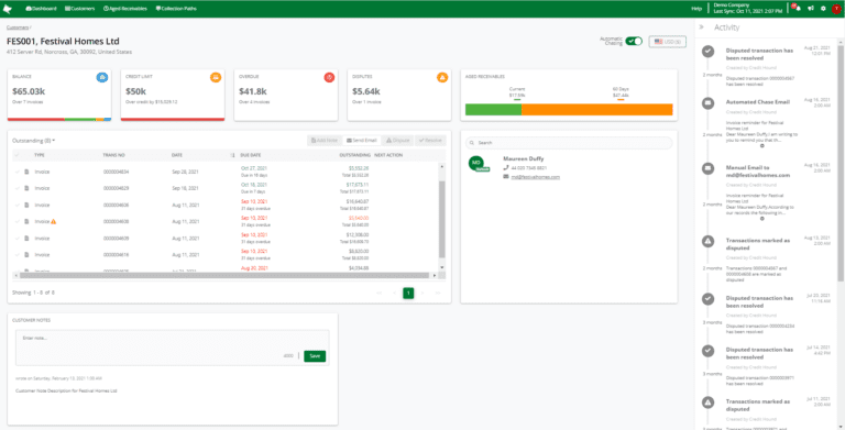 Automated Credit Control Software | Credit Hound Cloud